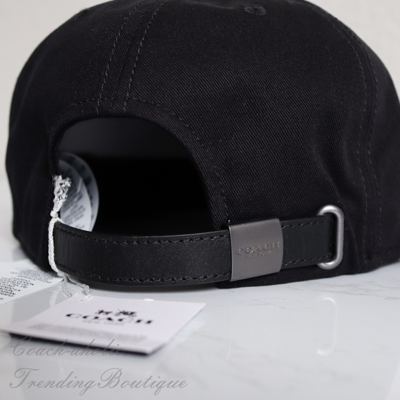 Coach | Accessories | Nwt Coach Flat Brim Hat With Patches | Poshmark
